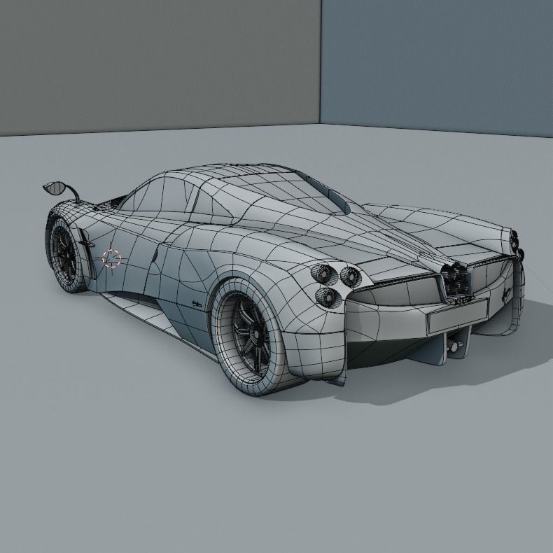 Pagani Huayra 3D model | CGTrader