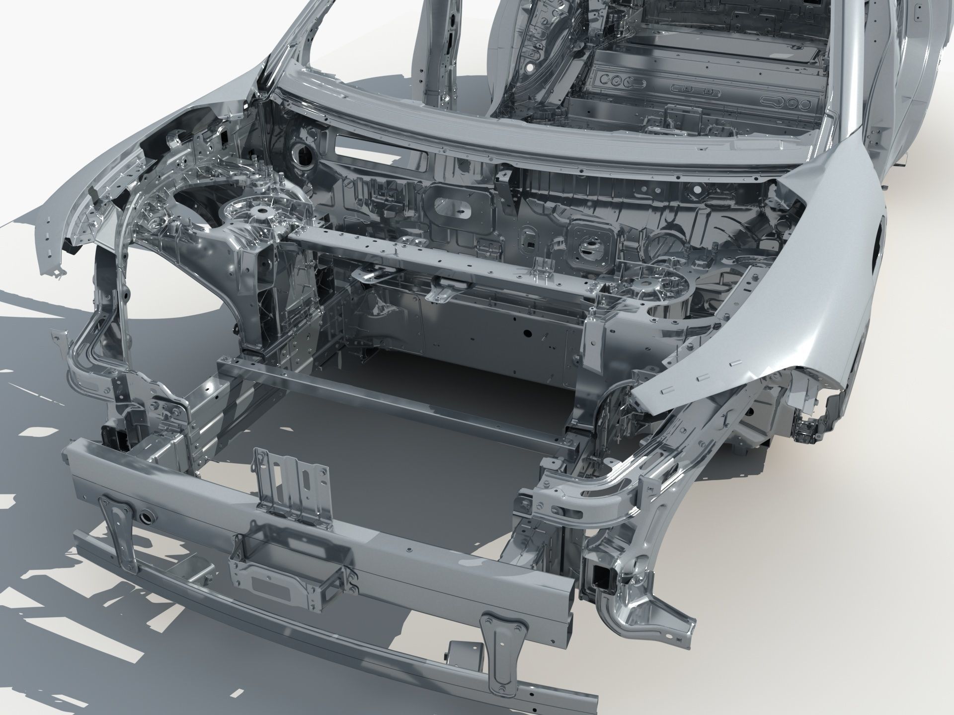 Car Frame 3D model | CGTrader
