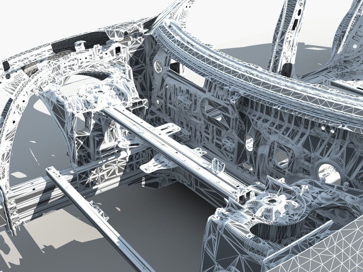 Car Frame 3D model | CGTrader