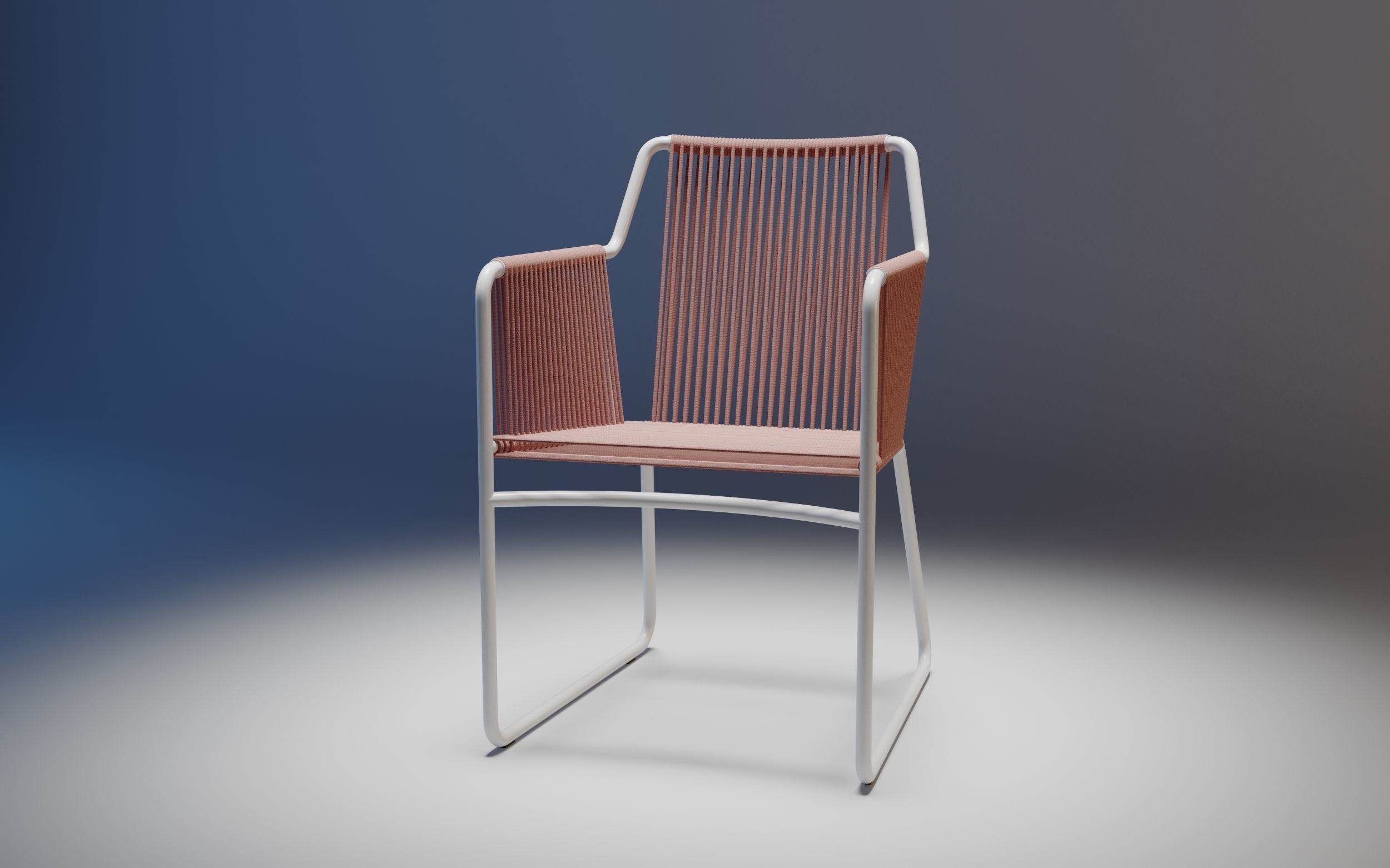 Harp Armchair by Roda 3D model | CGTrader