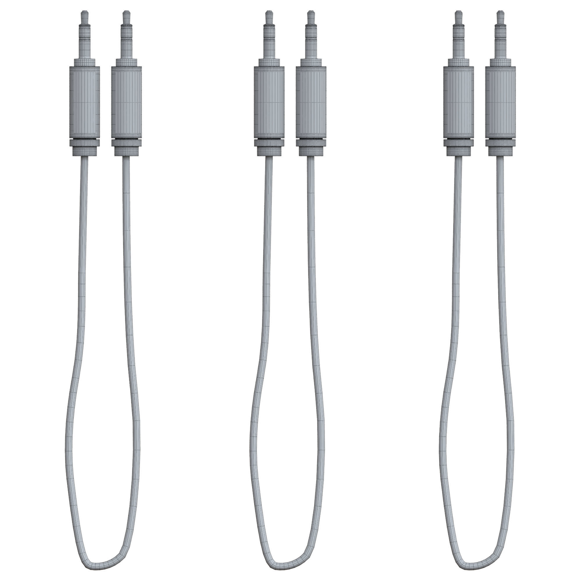 aux cable jbl free 3D model | CGTrader