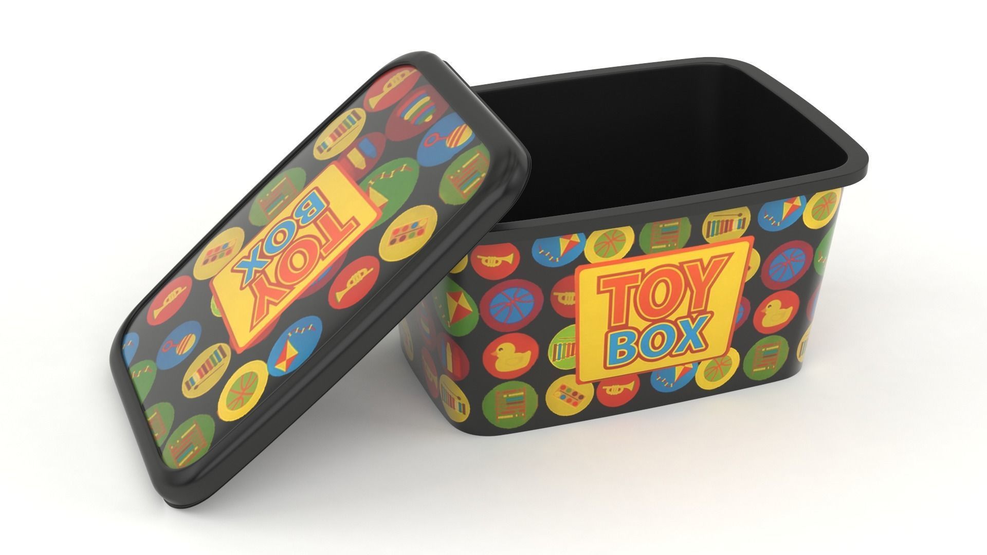 Toy Box 3D model | CGTrader