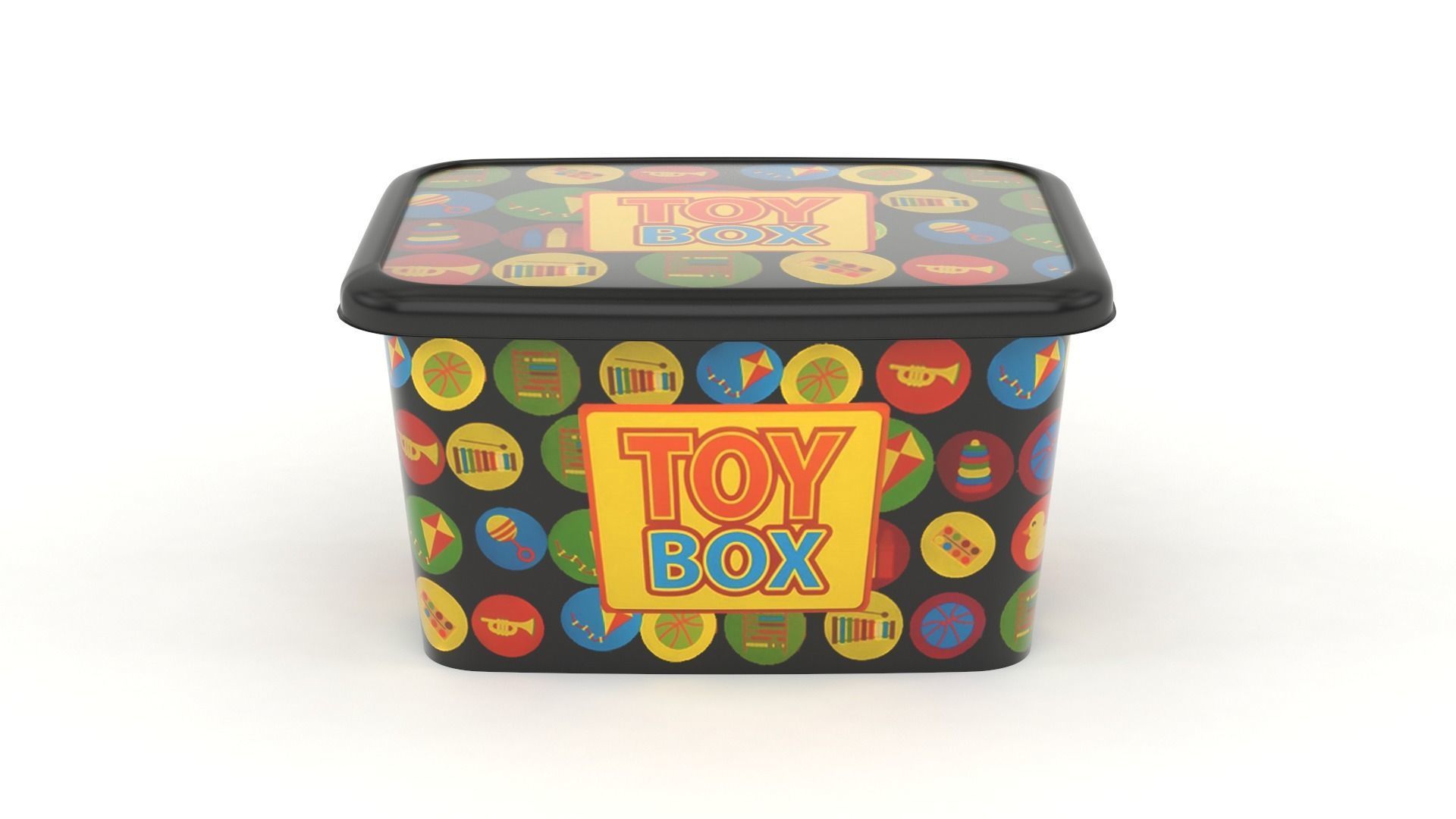 Toy Box 3D model | CGTrader