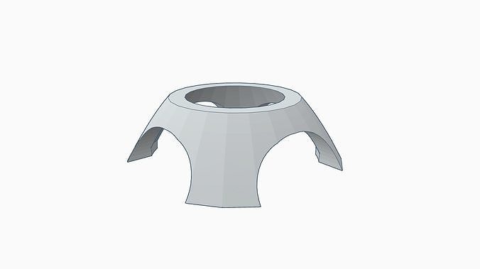 size 1 Soccer ball stand 3D model 3D printable | CGTrader