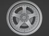 3D model Rays Nismo LMGT1 - 3 Piece Wheels - Game Ready VR / AR / low ...