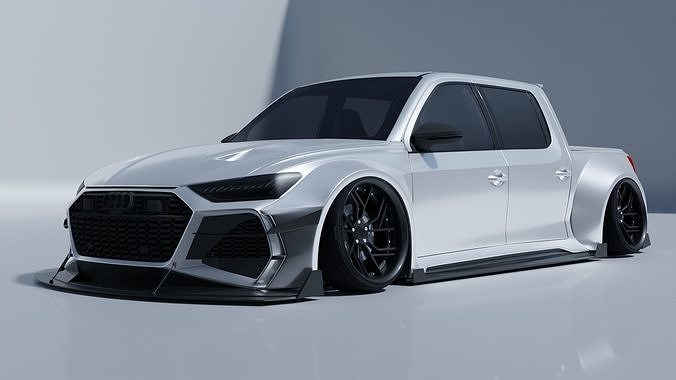 Audi RS6 Avant 2020 Pickup HugoSilva 3D model | CGTrader