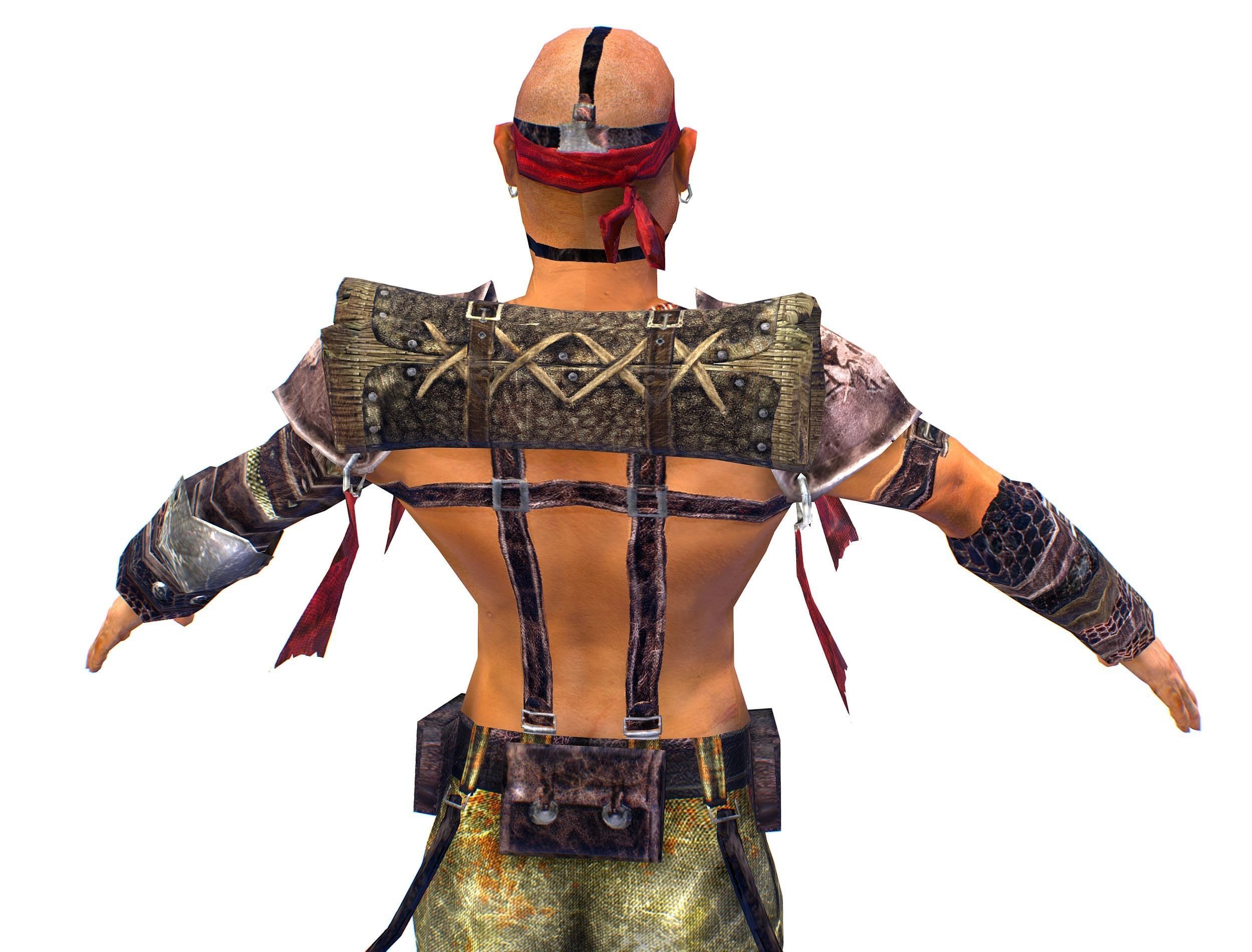 3D model Low Poly Stem Punk Male Character VR / AR / low-poly | CGTrader