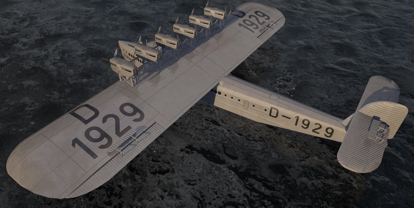 Dornier Do-X 3D model | CGTrader