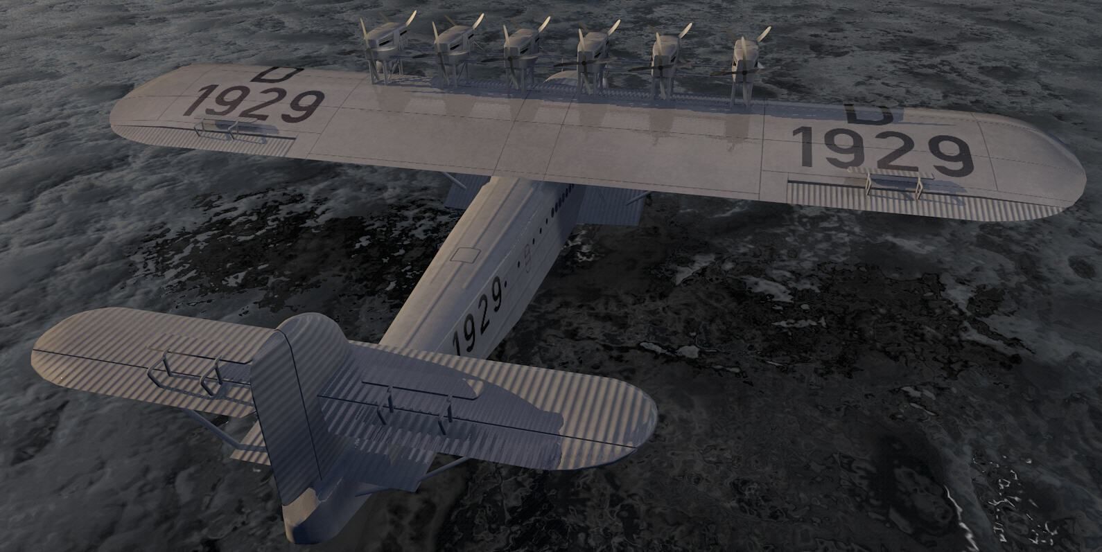 Dornier Do-X 3D model | CGTrader