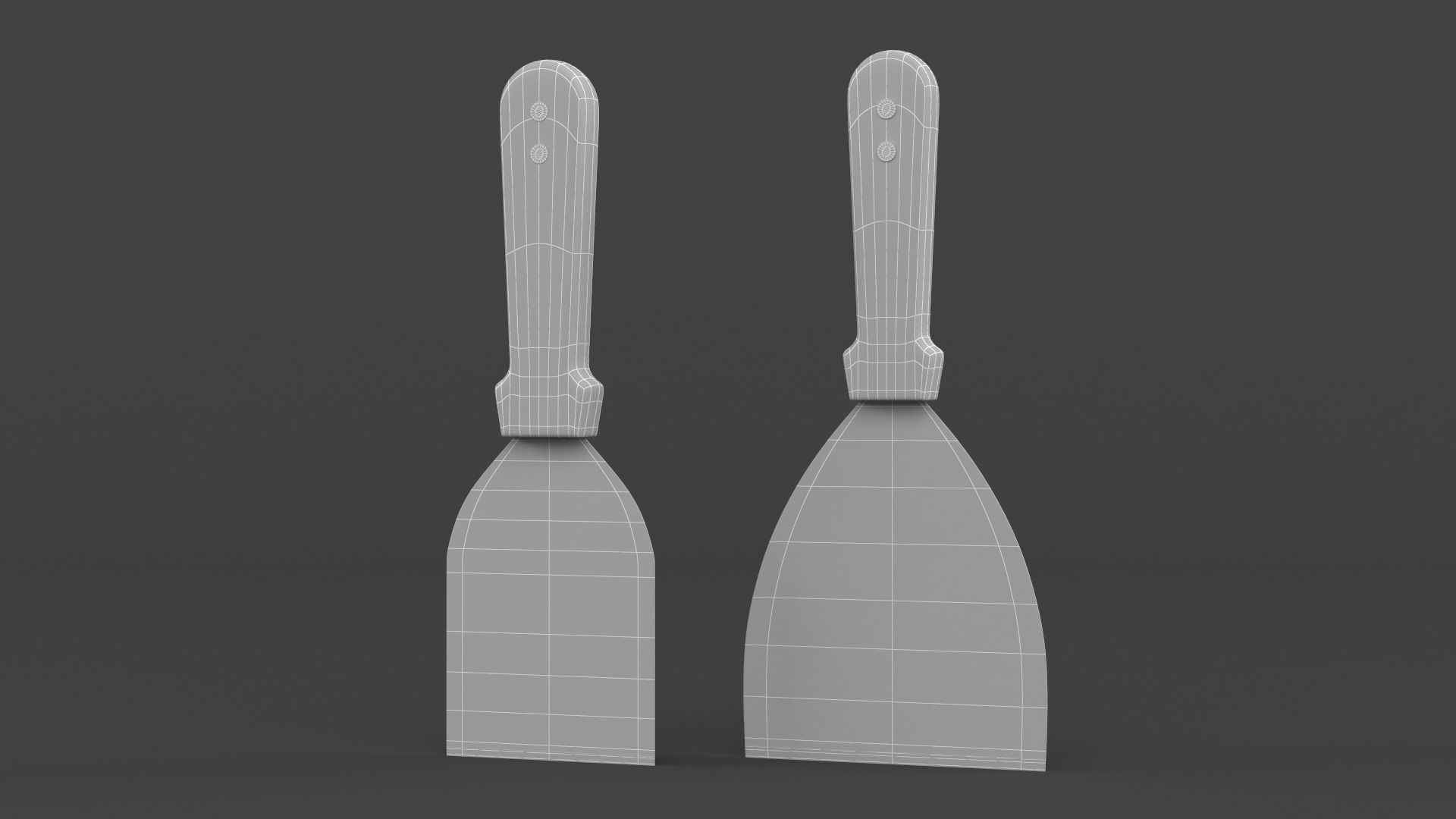 Steel Spatula free 3D model | CGTrader