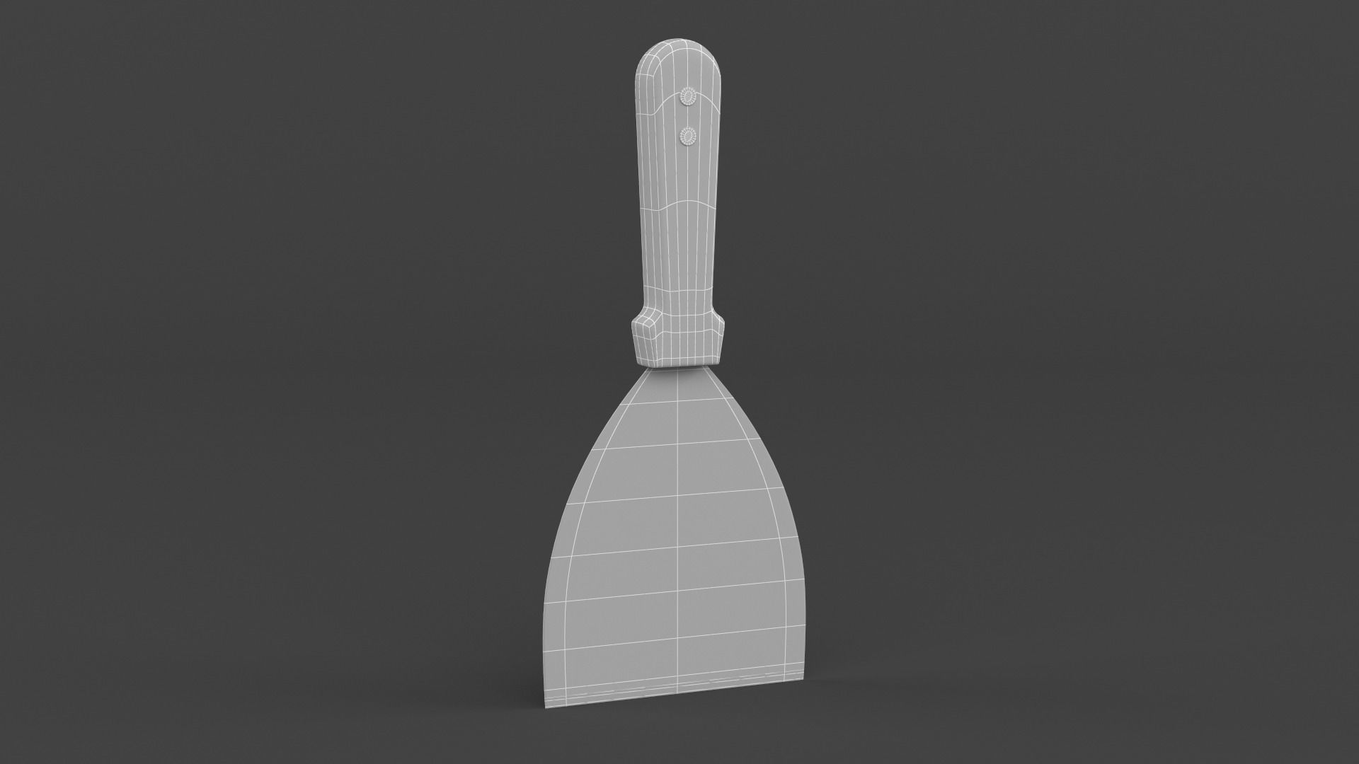 Steel Spatula free 3D model | CGTrader