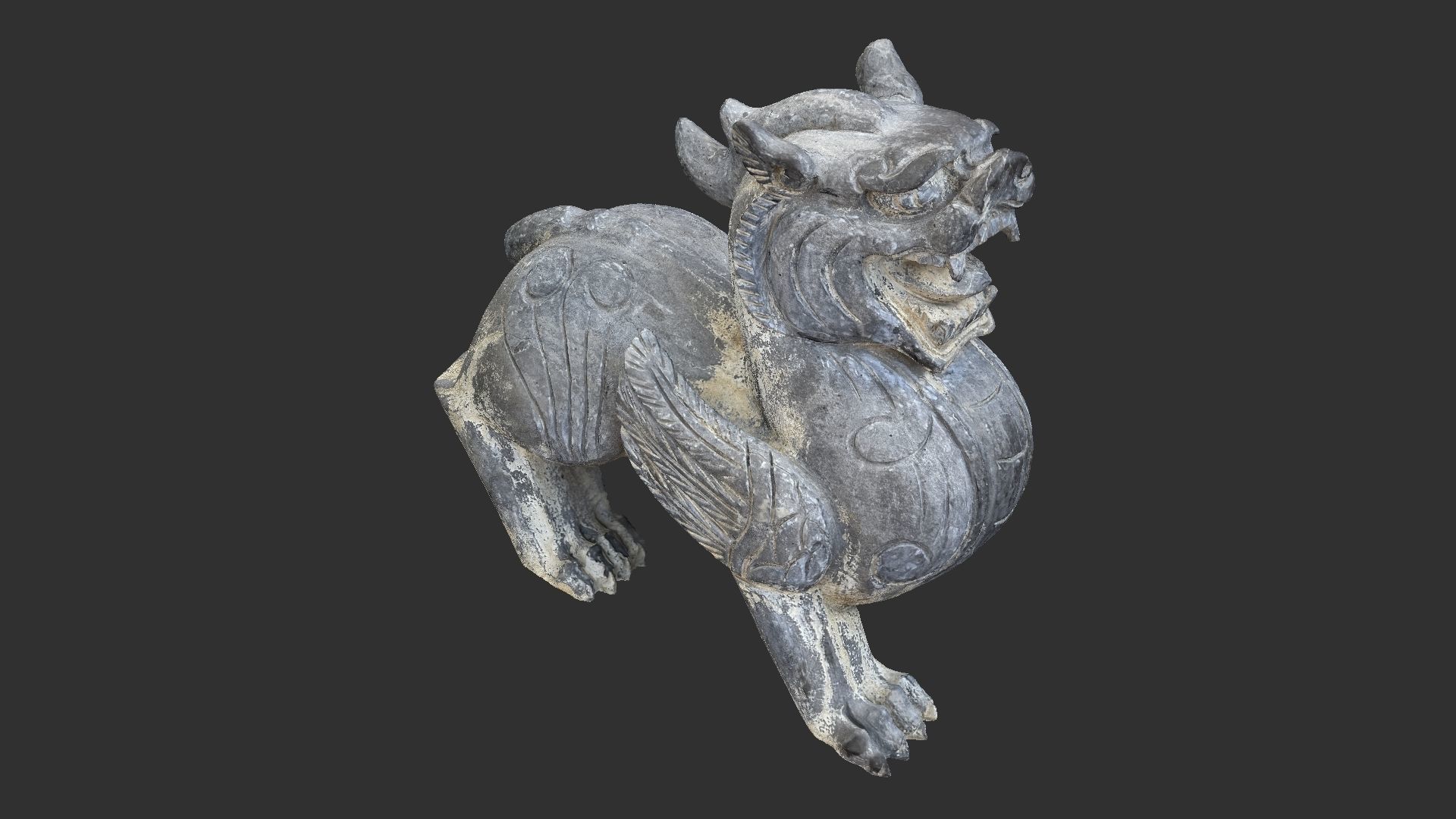 Chinese Stone Sculpture 3d scan 3D model | CGTrader