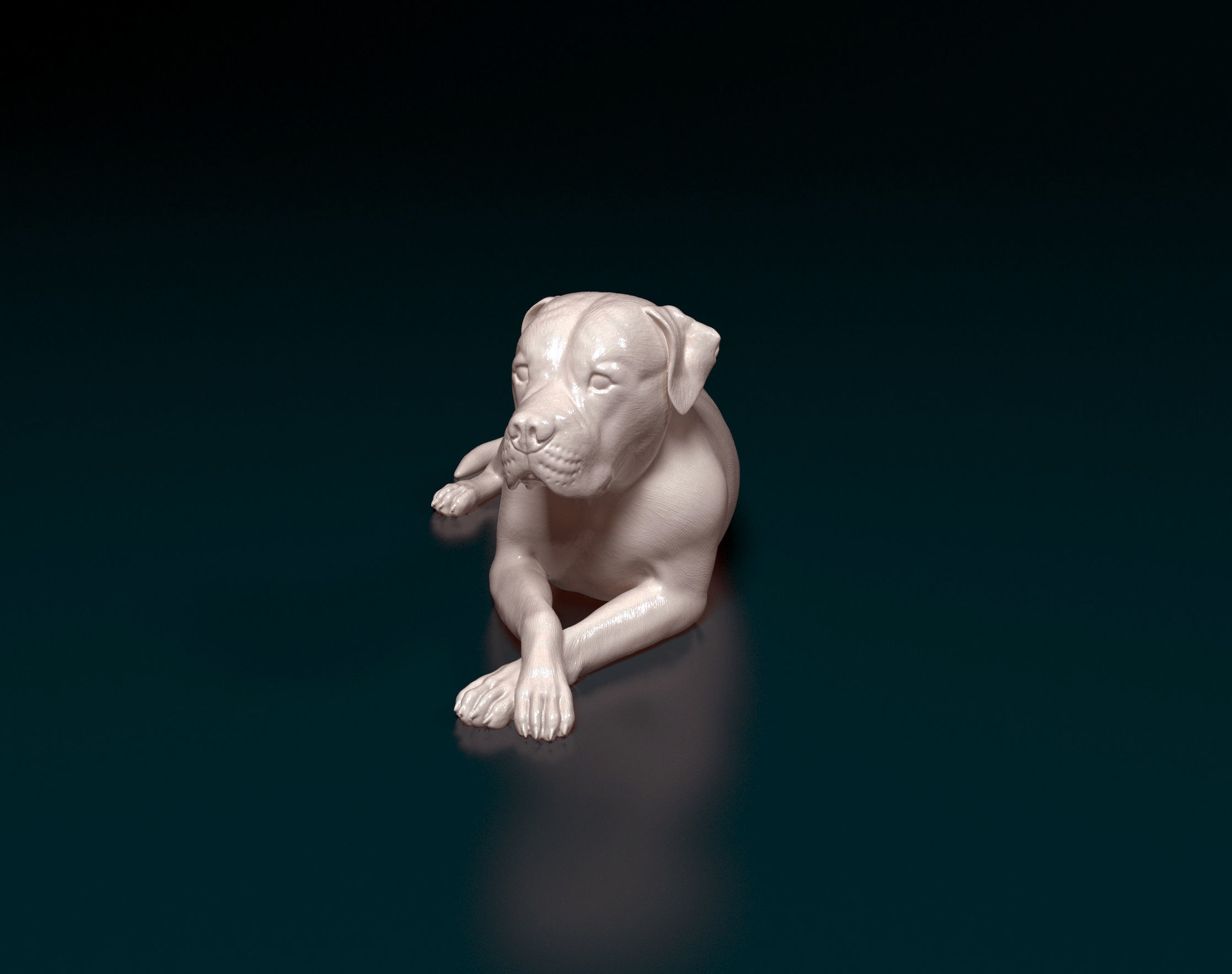 Scott American Bulldog 3D model 3D printable | CGTrader