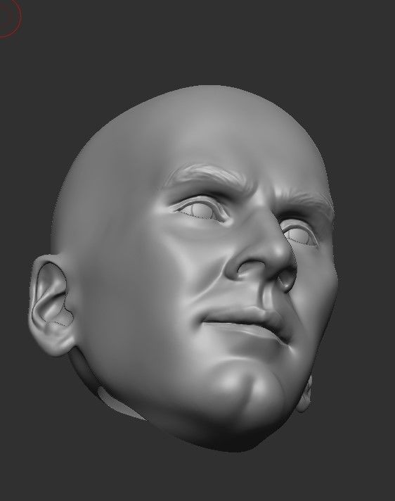 LIONEL MESSI LEGENDARY HEAD WITH HAIR AND BEARD FOR PRINT 3D model 3D ...