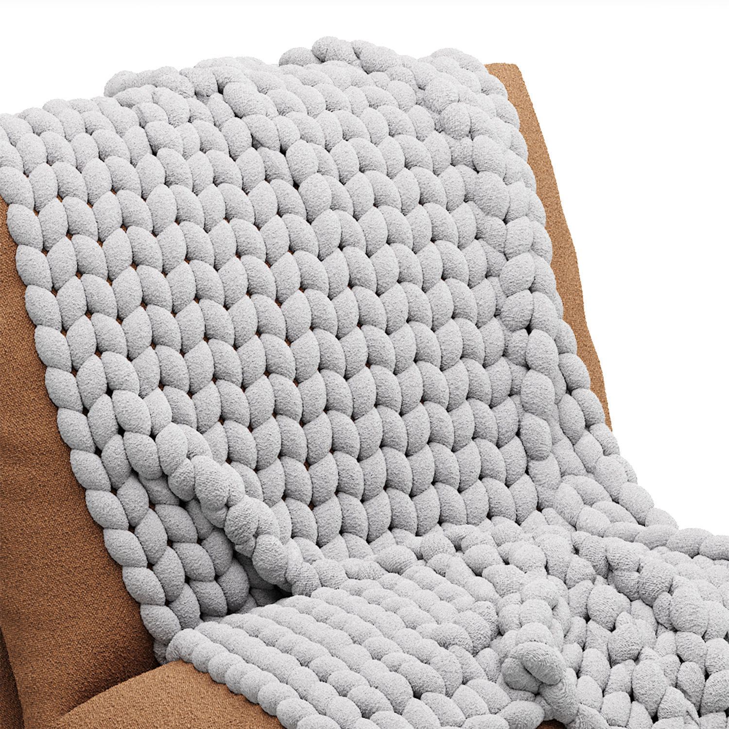 Armchair Parsi Cozy Ivory 3D model | CGTrader