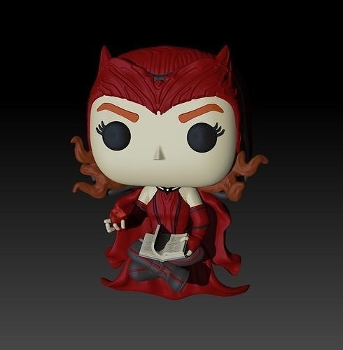 Funko Wanda - Marvel 3D model 3D printable | CGTrader