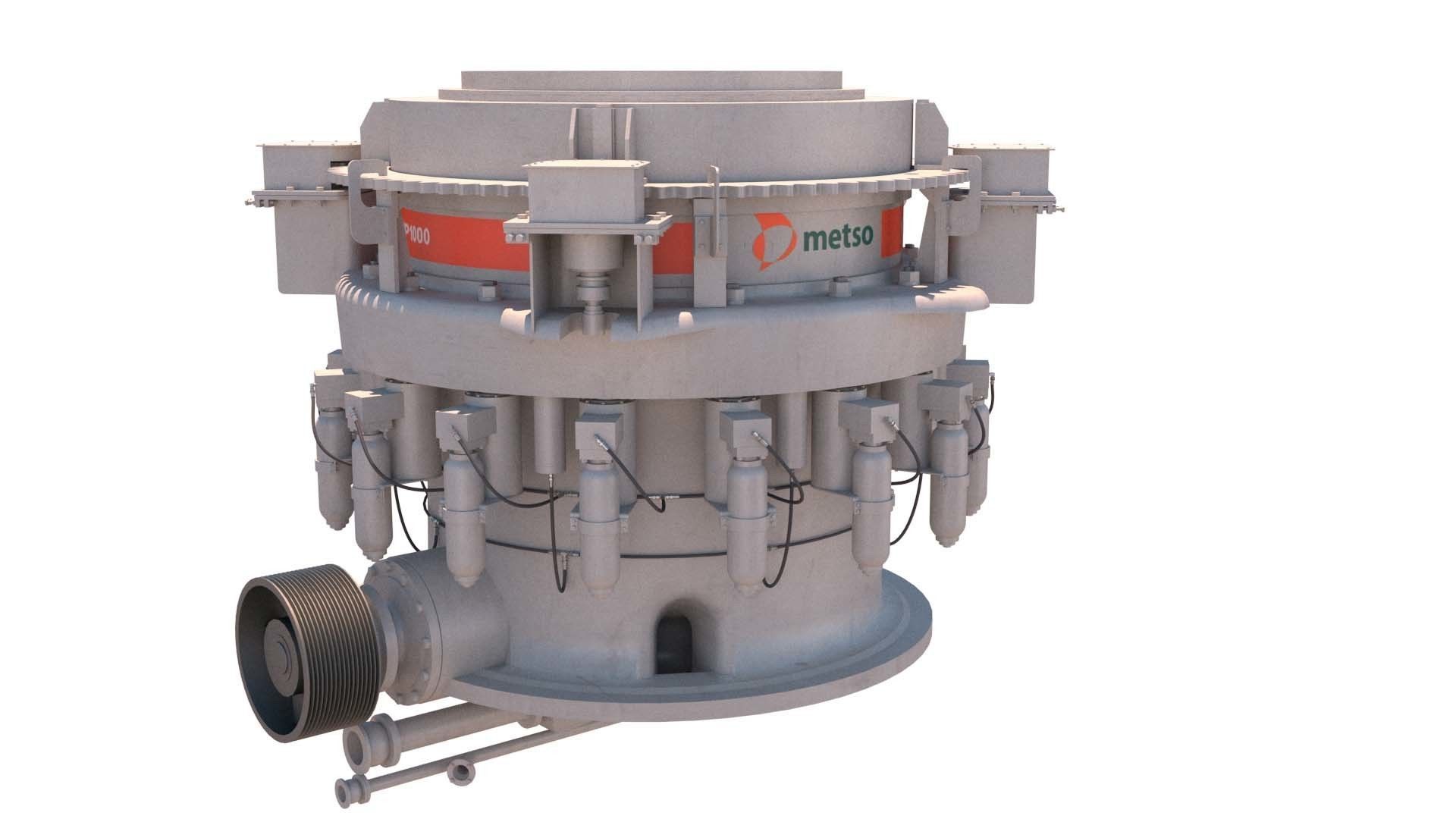 3D model coner crusher mp1000 VR / AR / low-poly | CGTrader