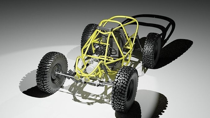 3D model Electric Rock Crawler Concept VR / AR / low-poly | CGTrader