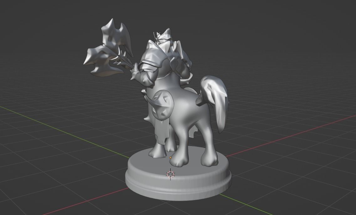 Centaur Warrunner Printable from Dota2 3D model 3D printable | CGTrader