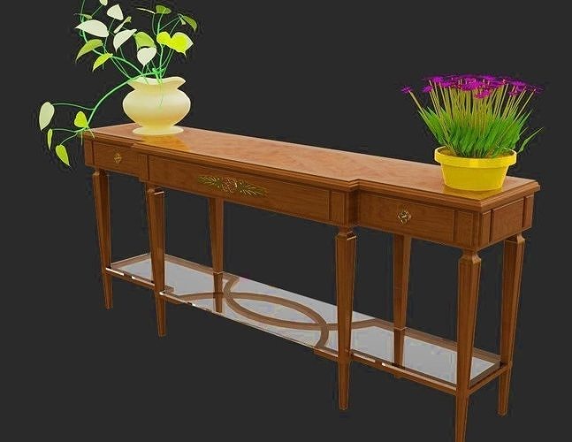 Classical modern Console 3D model | CGTrader