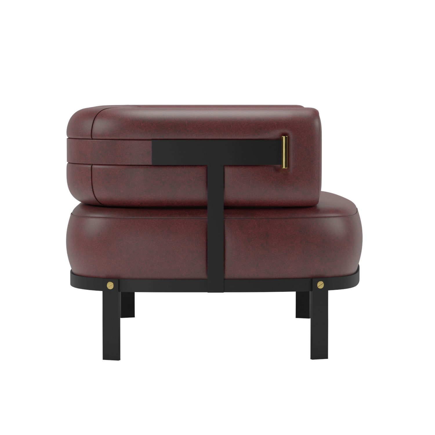BAXTER - BELT Armchair 3D model | CGTrader