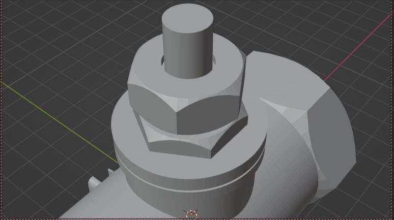 Tihs is a valve 3d model ready in blender 3D model | CGTrader