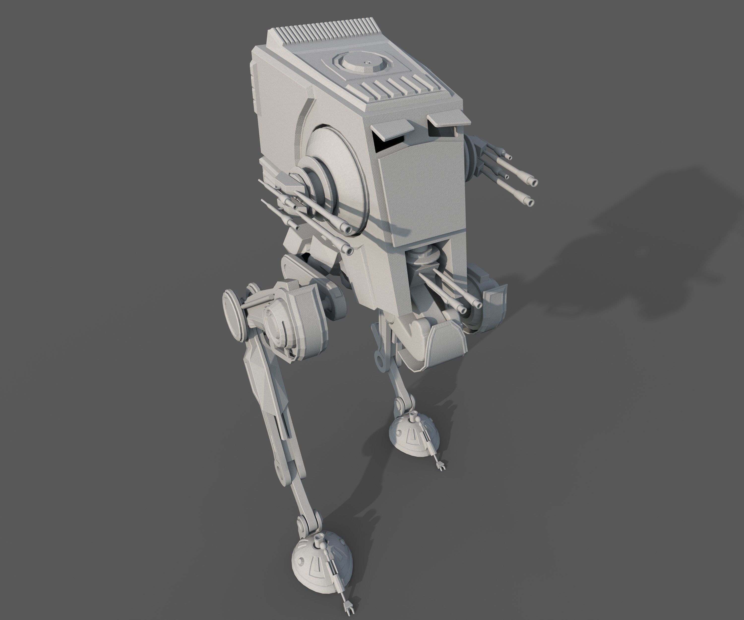 AT-ST Walker 3D model | CGTrader