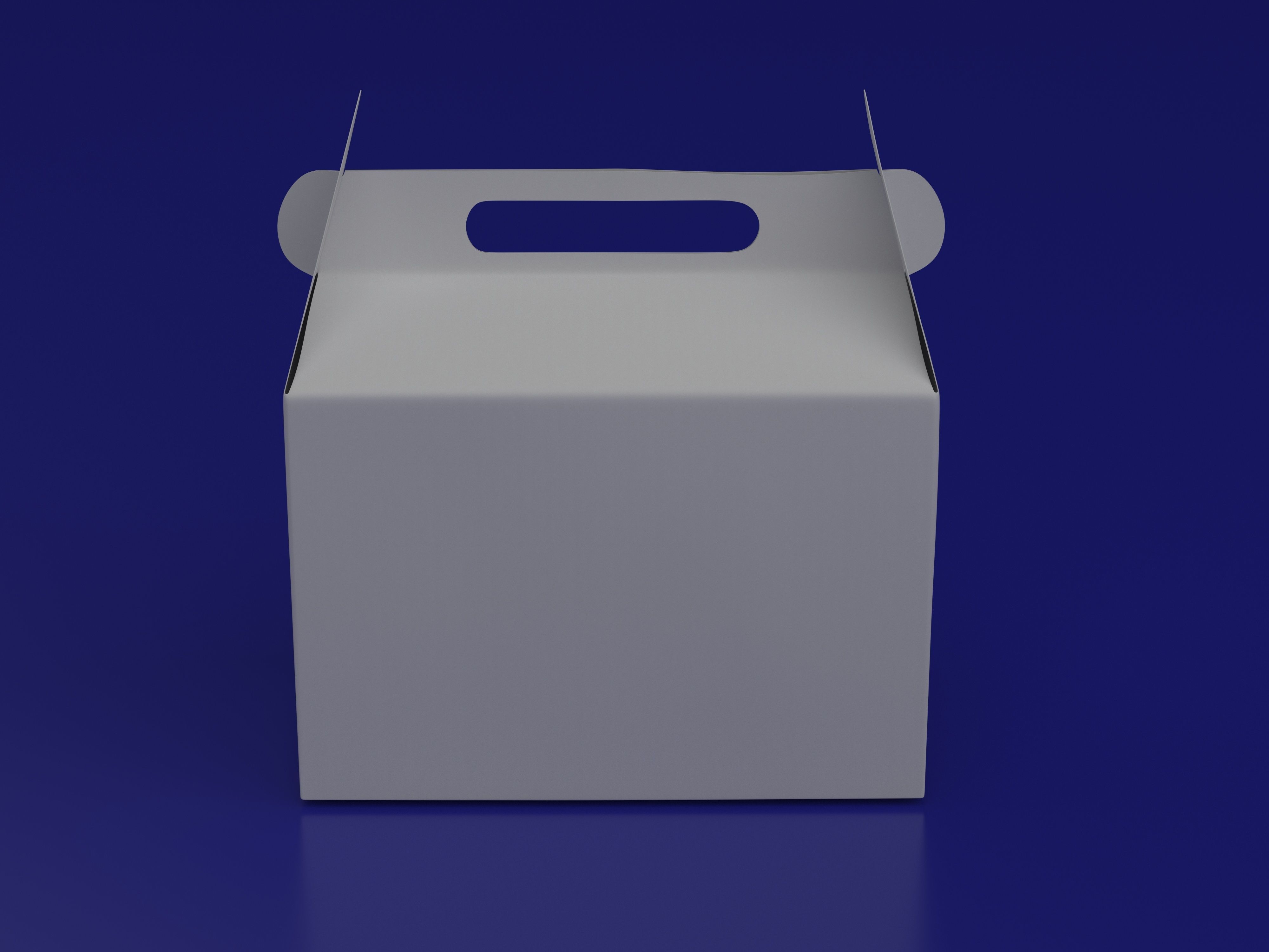 Gable Box-open and close one 3D model | CGTrader