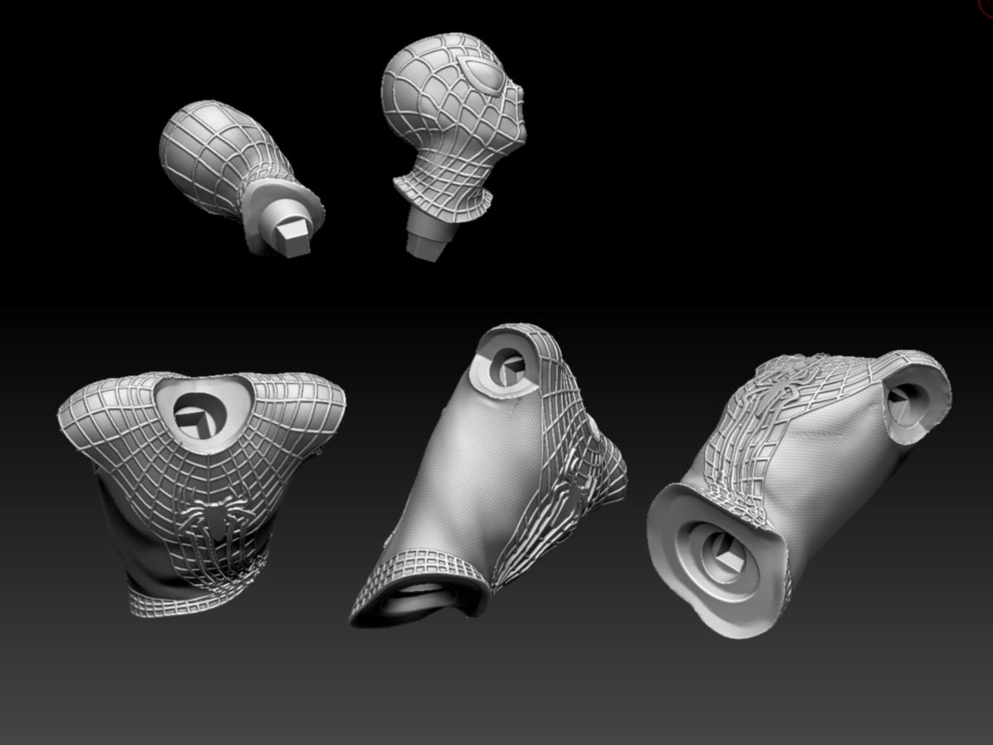 Spider man Tobey Maguire 3D model 3D printable | CGTrader