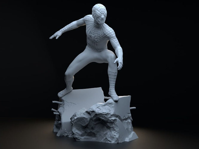 Spider man Tobey Maguire 3D model 3D printable | CGTrader