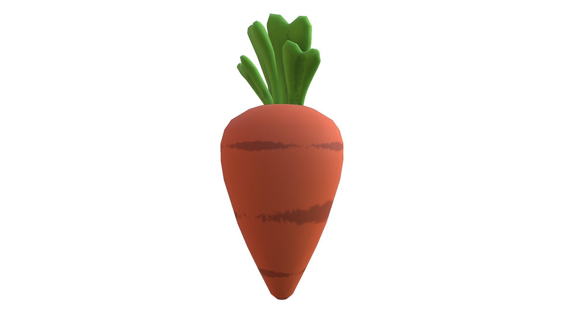 3D model Stylized Carrot VR / AR / low-poly | CGTrader