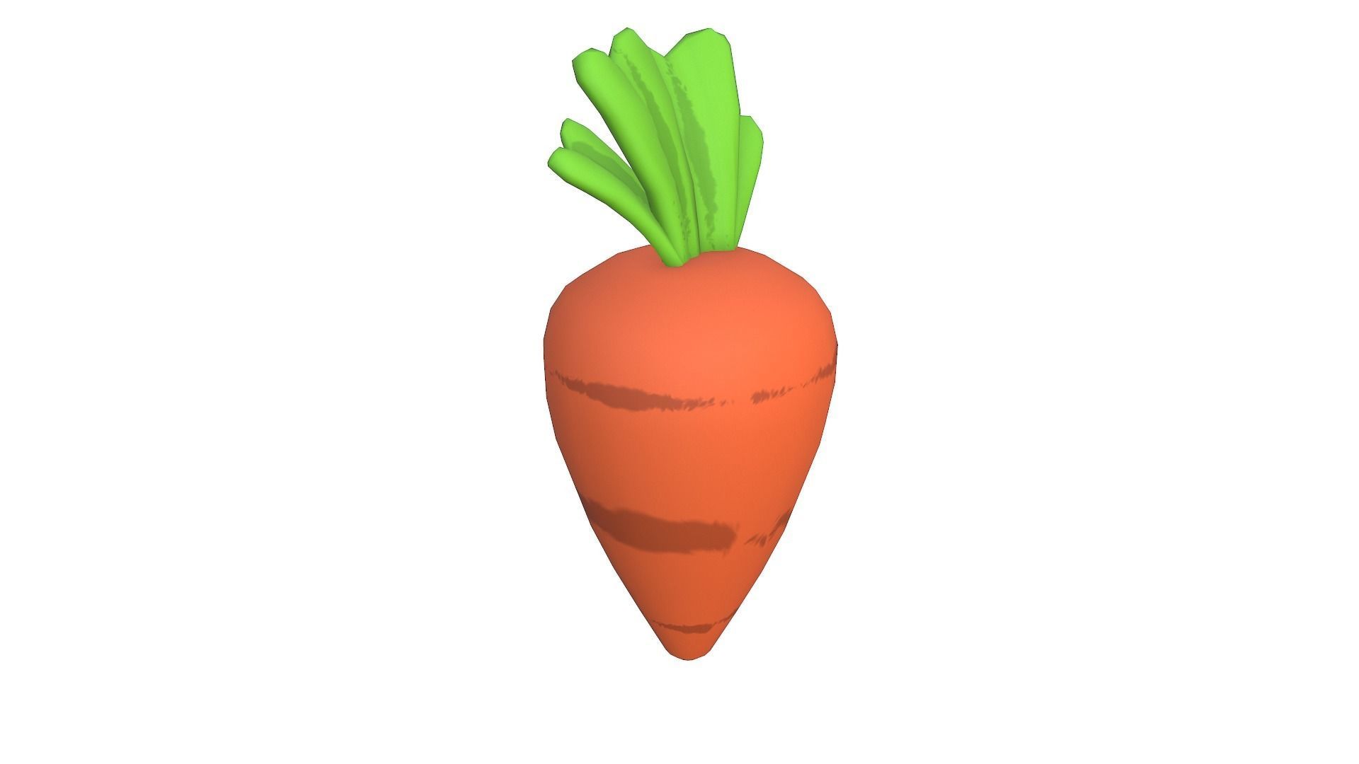 3D model Stylized Carrot VR / AR / low-poly | CGTrader