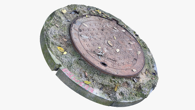 Manhole 3d Scan 3D model | CGTrader