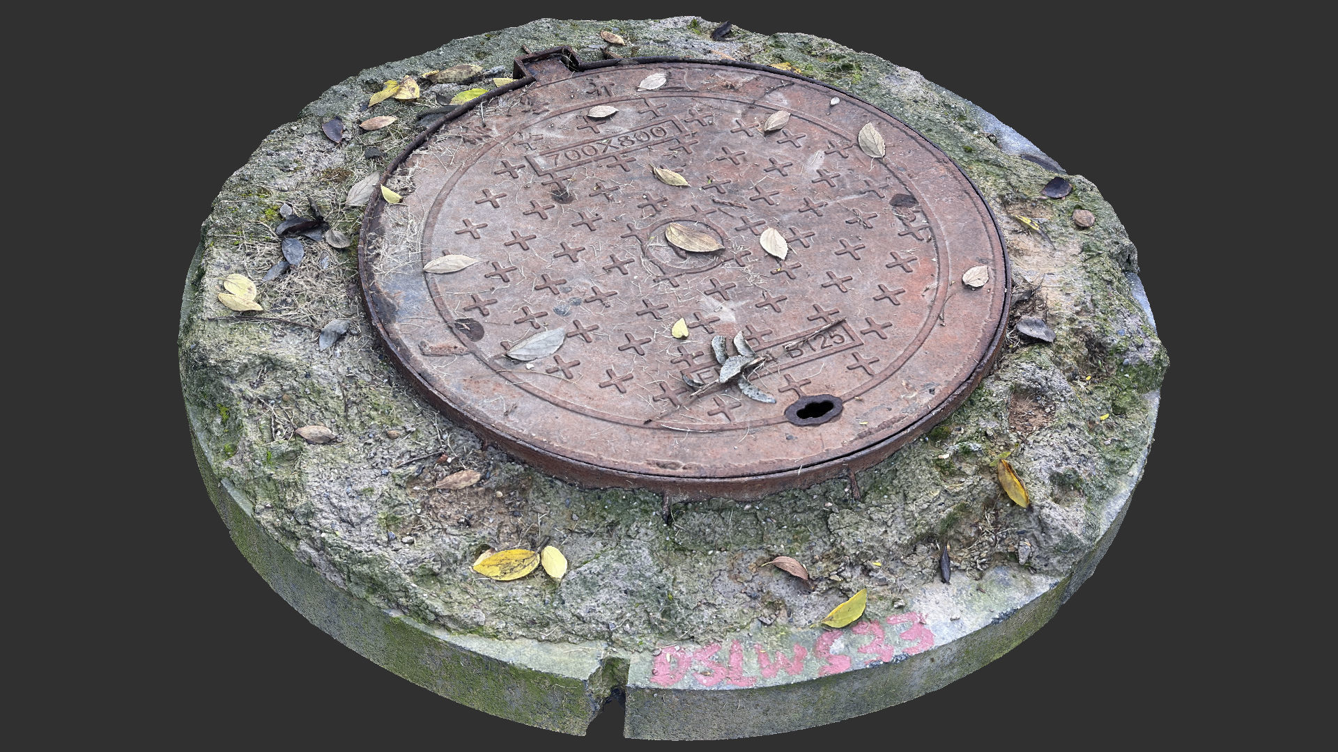 Manhole 3d Scan 3D model | CGTrader
