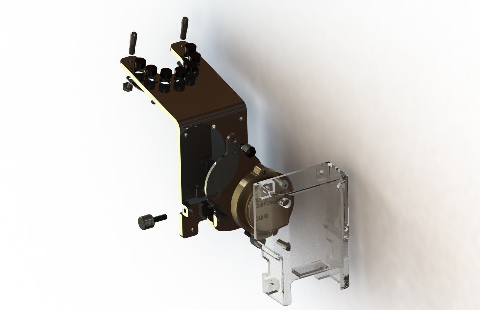 BRACKET SENSOR DETECT CASTER ALIGNMENT TESTER 3D model | CGTrader