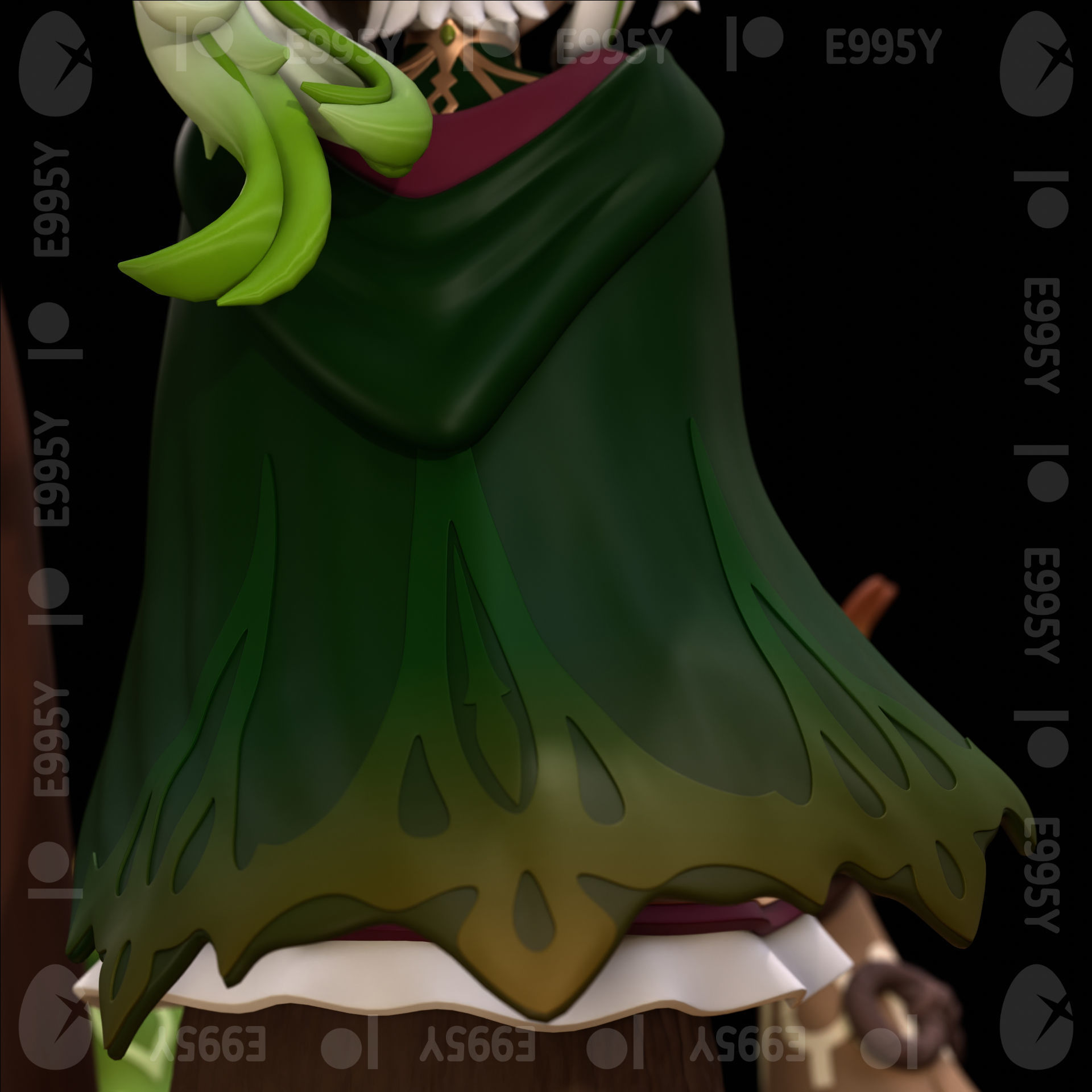 Genshin Impact - Nahida-Aranara Figure STL File for 3D Printing 3D ...