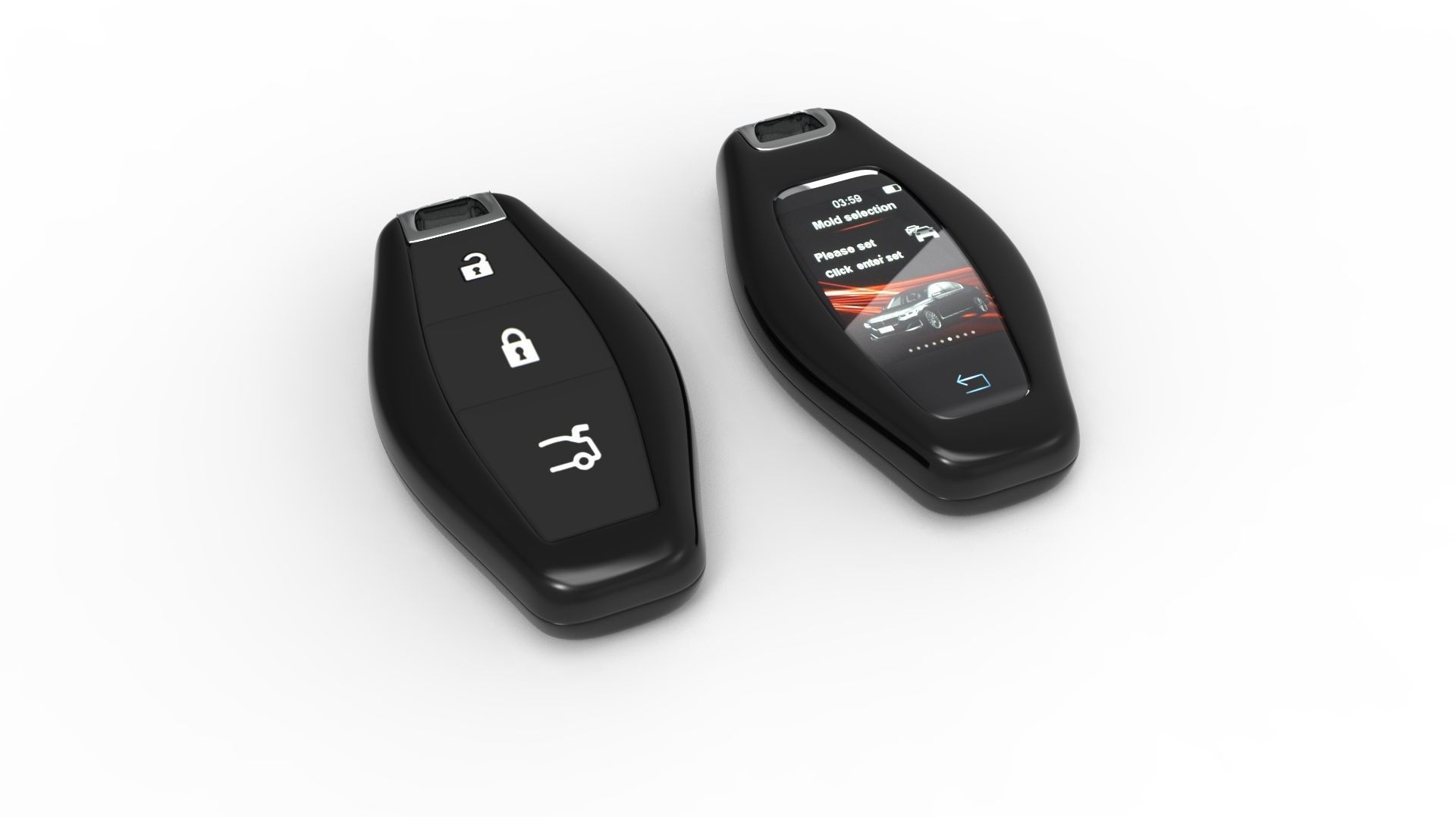 CAR KEY 04 3D model | CGTrader