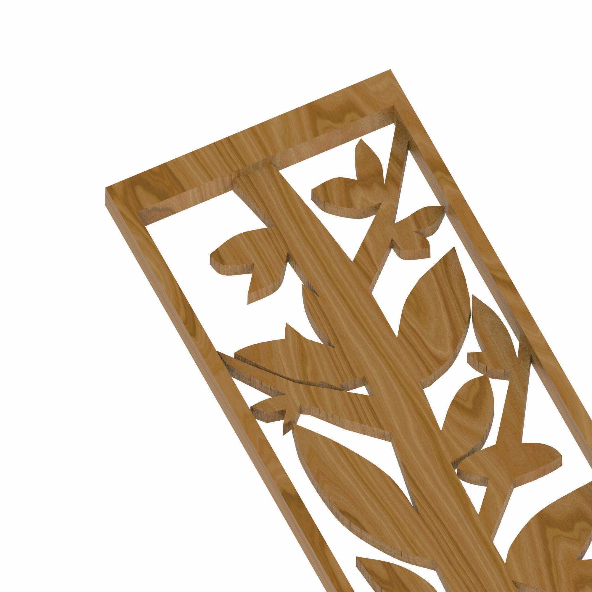 Decorative panel STL 3D model | CGTrader