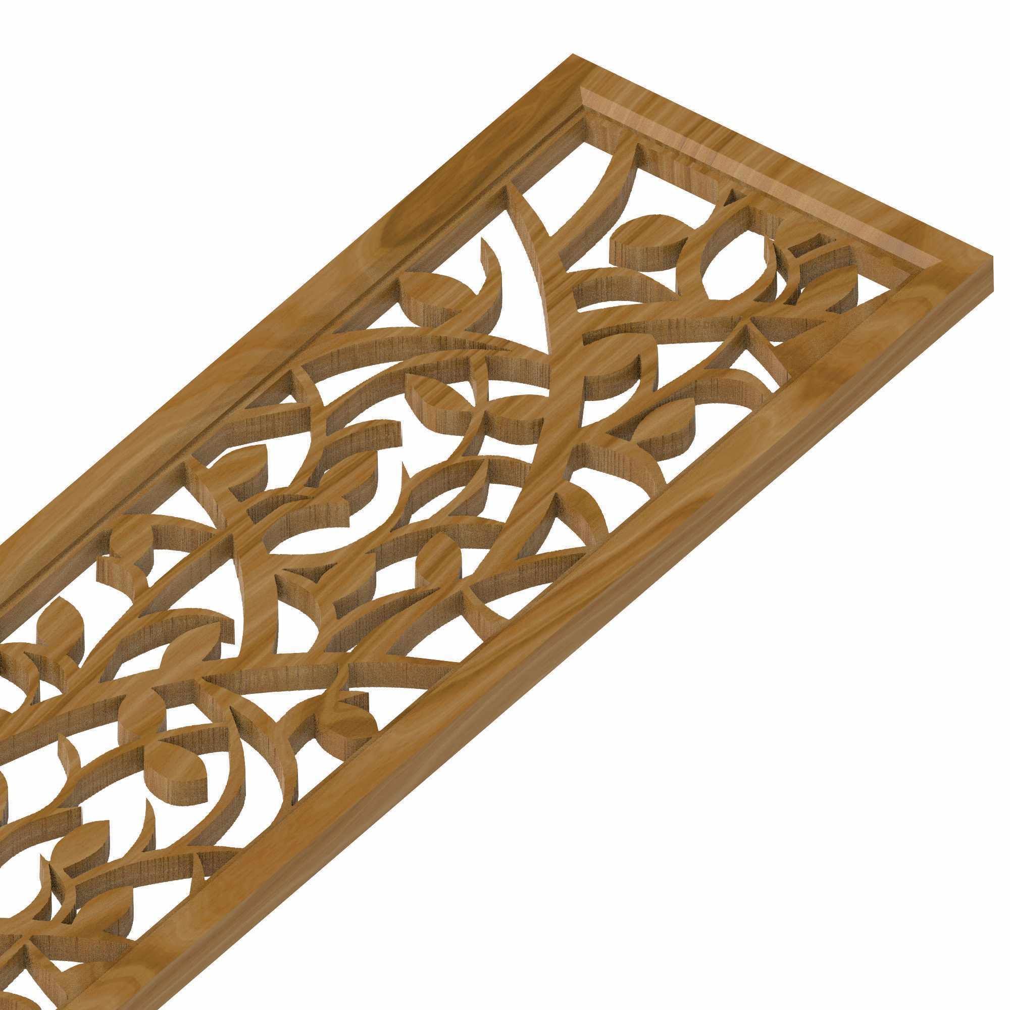 Decorative panel STL 3D model | CGTrader