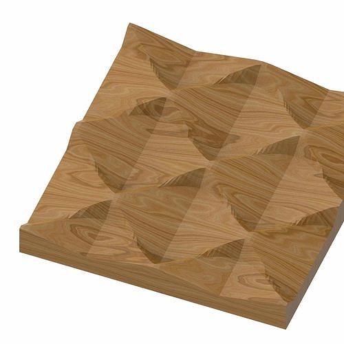 Decorative panel STL 3D model | CGTrader