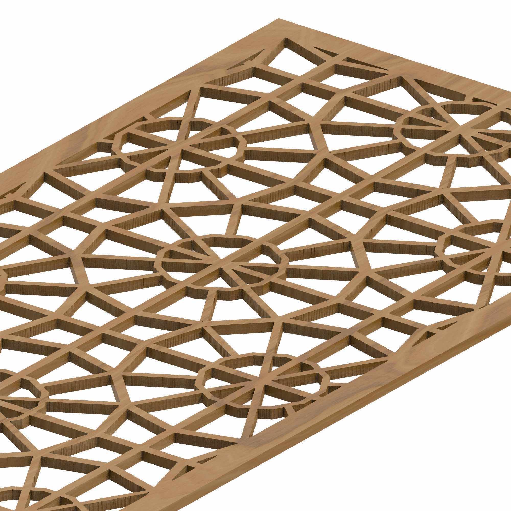 Decorative panel STL 3D model | CGTrader