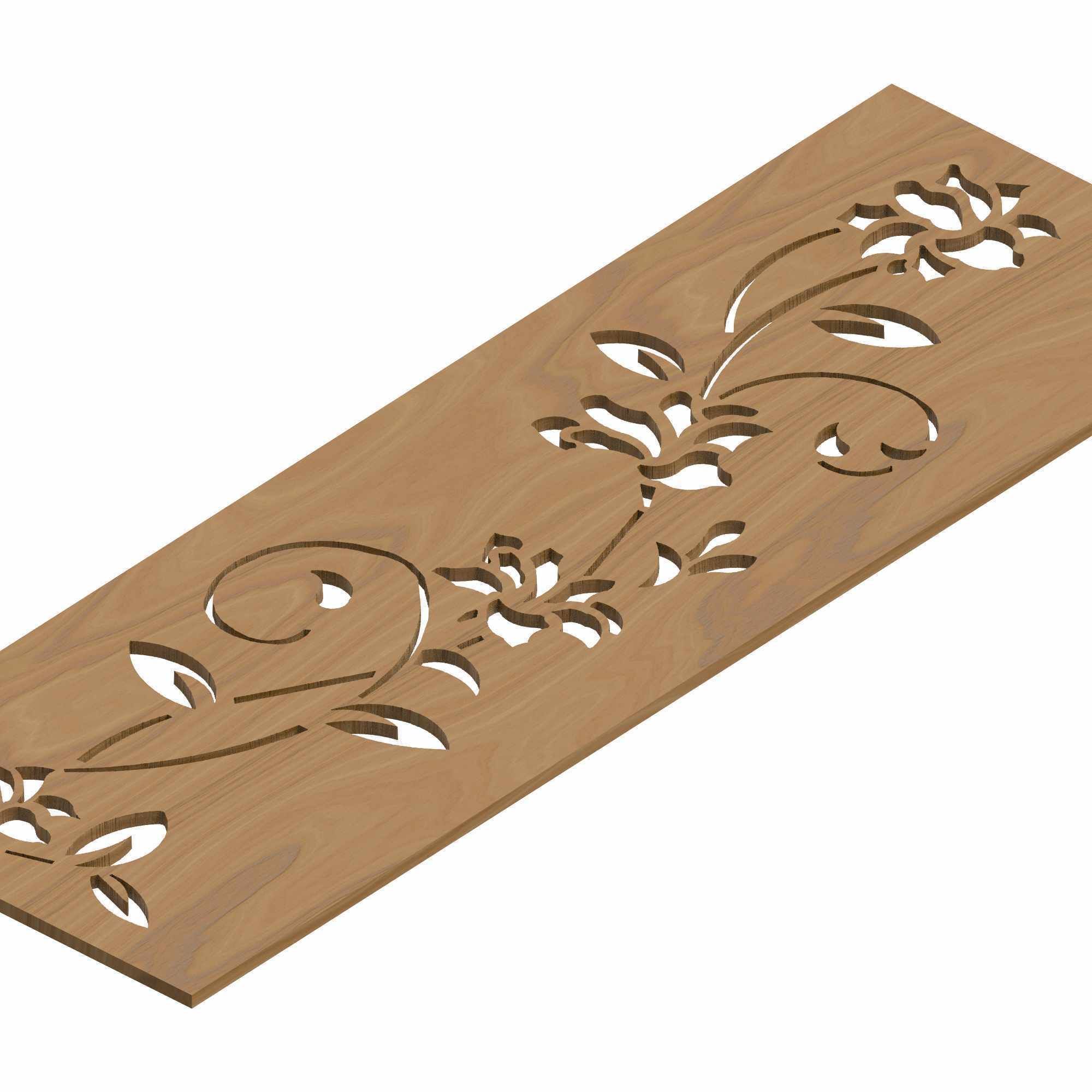 Decorative panel STL 3D model | CGTrader