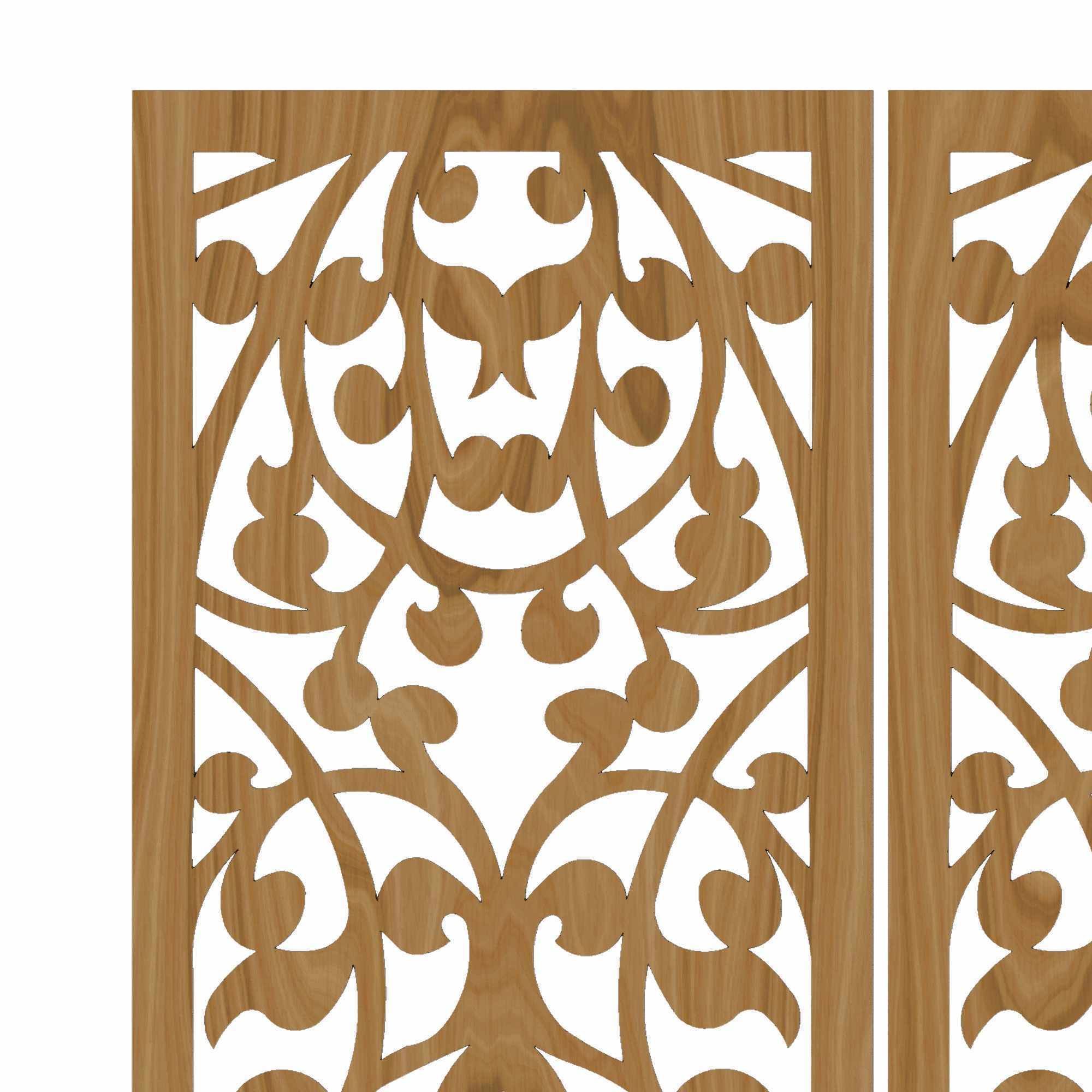 Decorative panel STL 3D model | CGTrader
