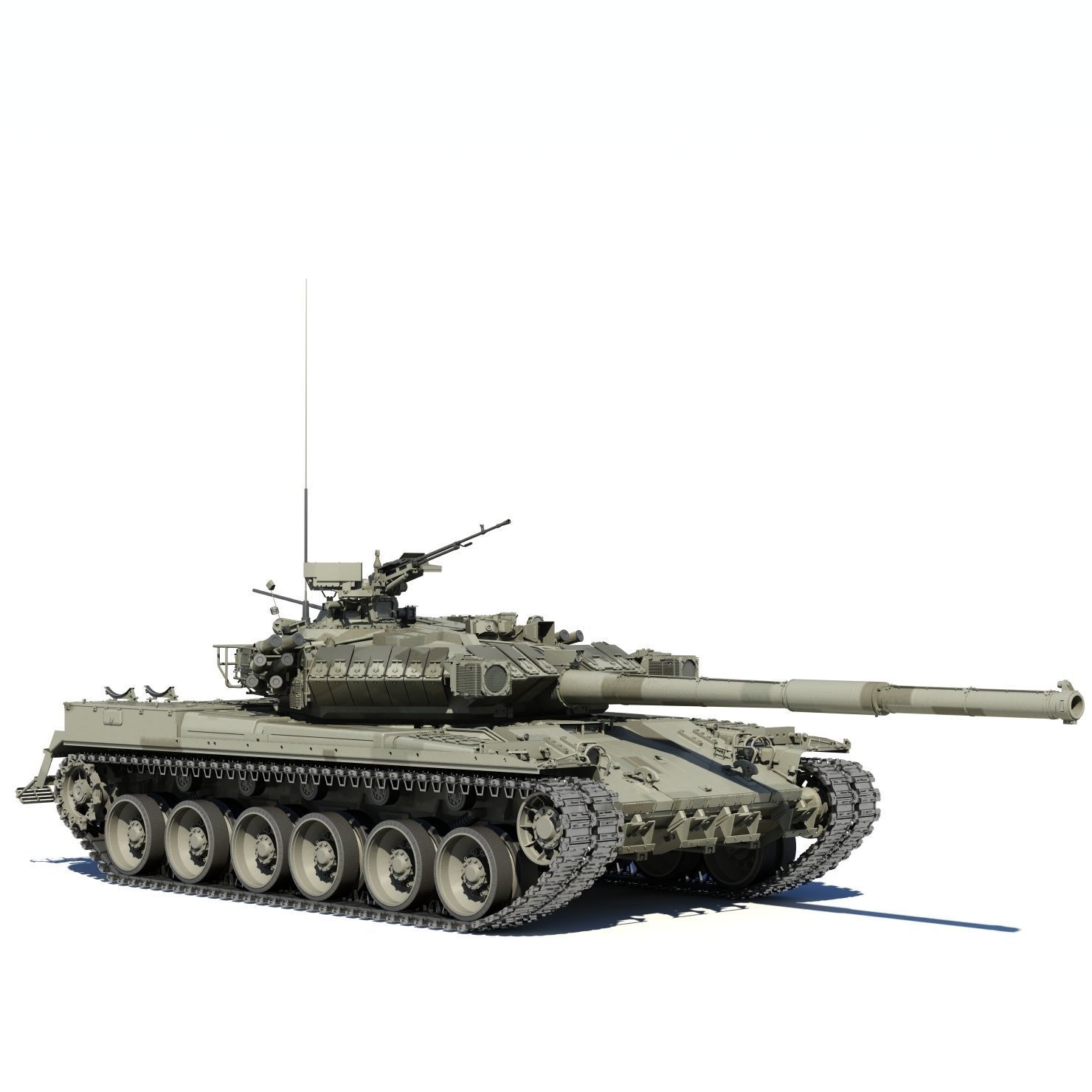 T-84 Oplot 3D model animated | CGTrader