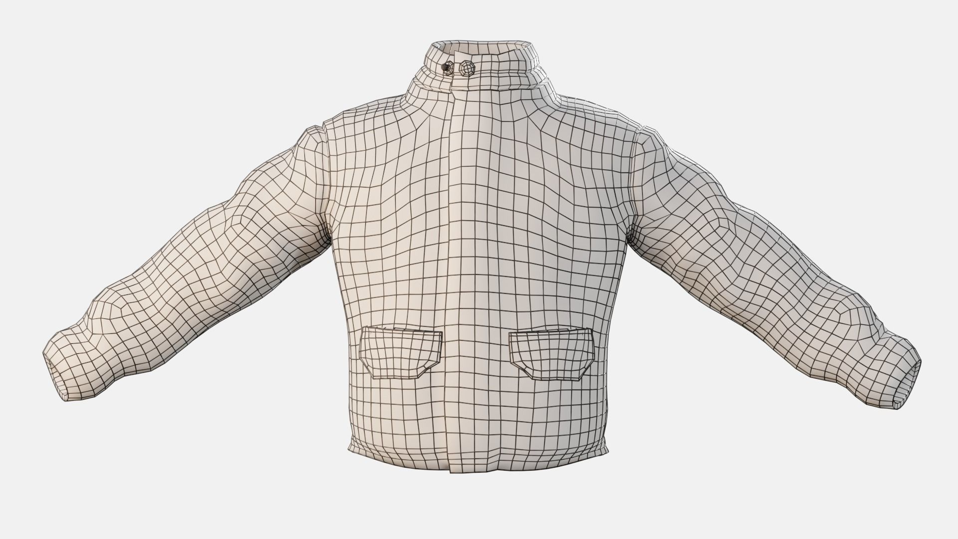 3D model Workman Mining Safety Jacket VR / AR / low-poly | CGTrader