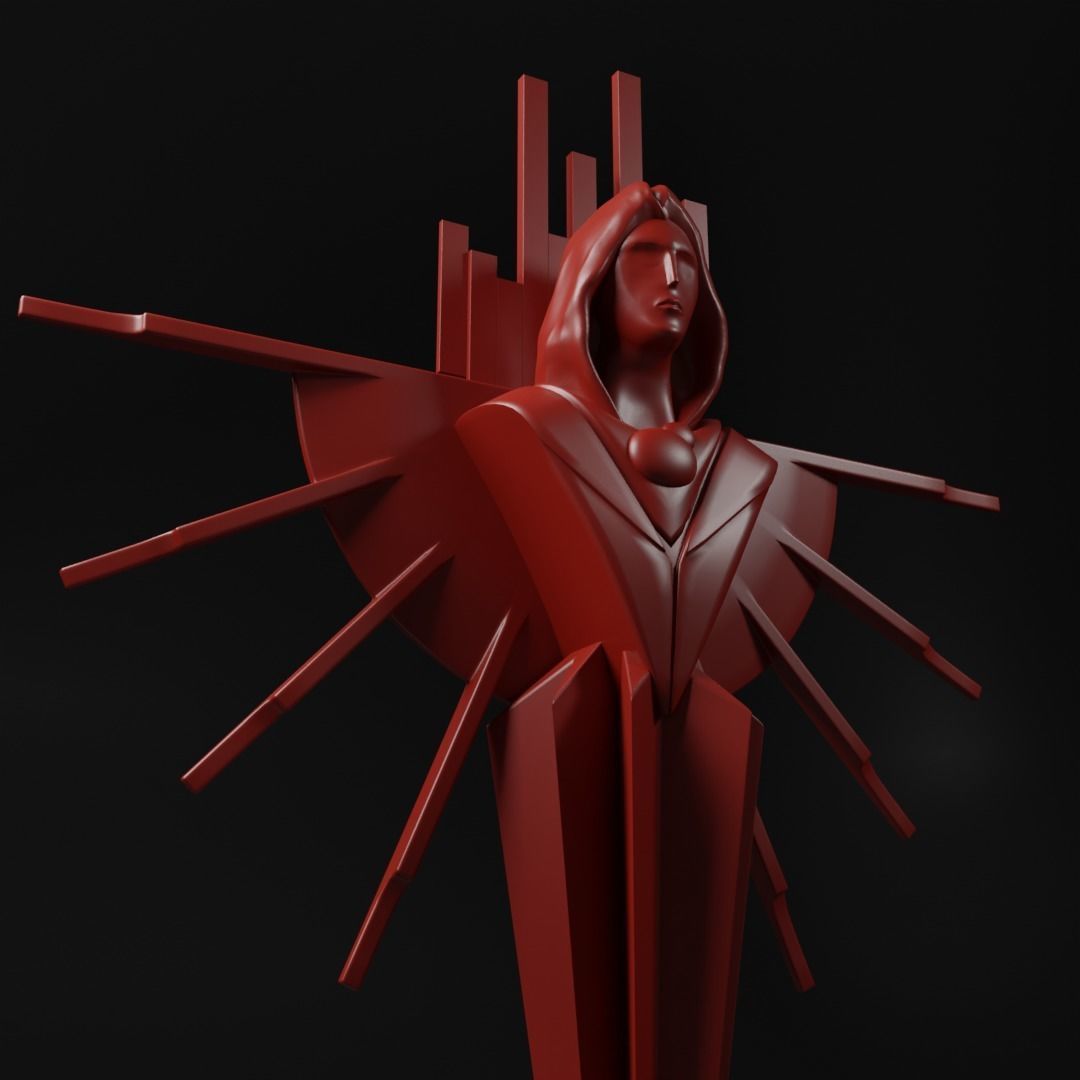 Cult Figure from DS2 3D model 3D printable | CGTrader