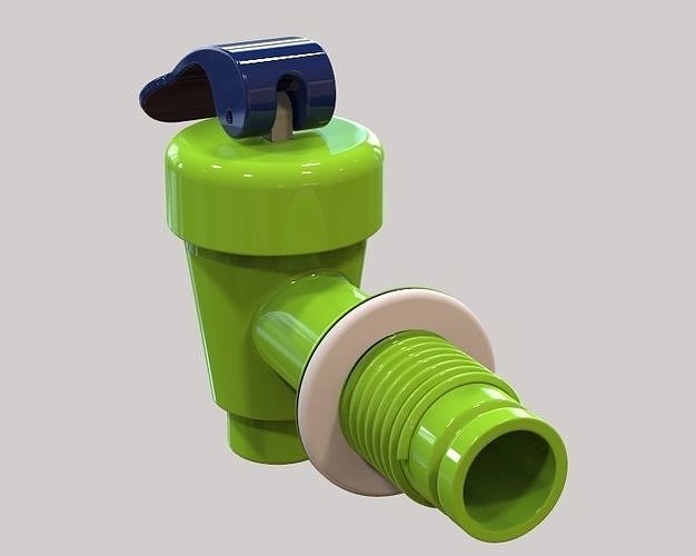Water Faucet 3D model 3D printable | CGTrader