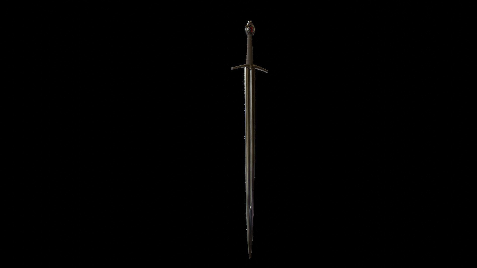 Medieval Knight Sword War Sword 3D Model 3D model | CGTrader