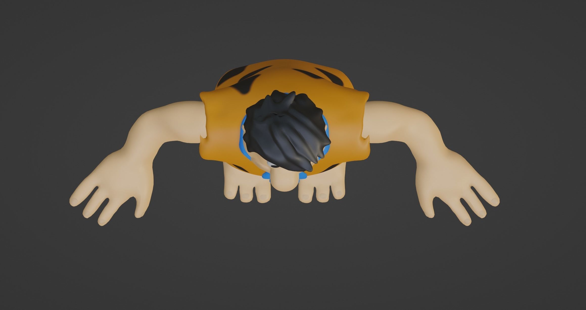 3D model Fred Flintstone - The Flintstones VR / AR / low-poly | CGTrader