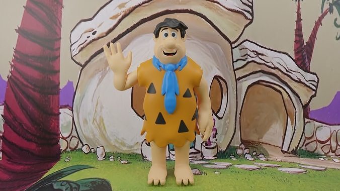 3D model Fred Flintstone - The Flintstones VR / AR / low-poly | CGTrader
